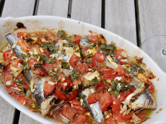 Secondi di mare / sardische Hauptgerichte Fisch und Meeresfrüchte ...